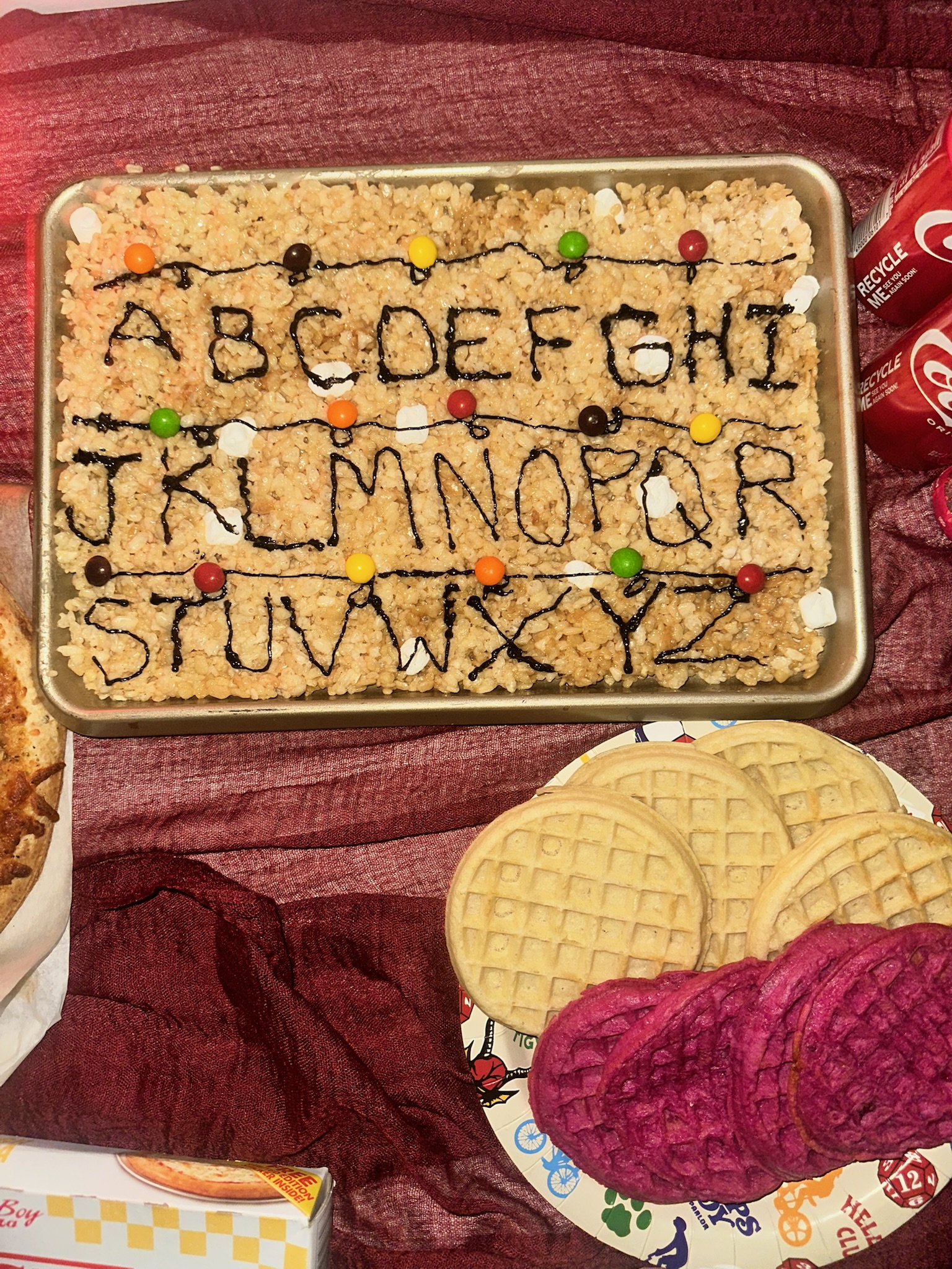 Stranger Things Christmas Lights Rice Krispies Treats | Nashville ...